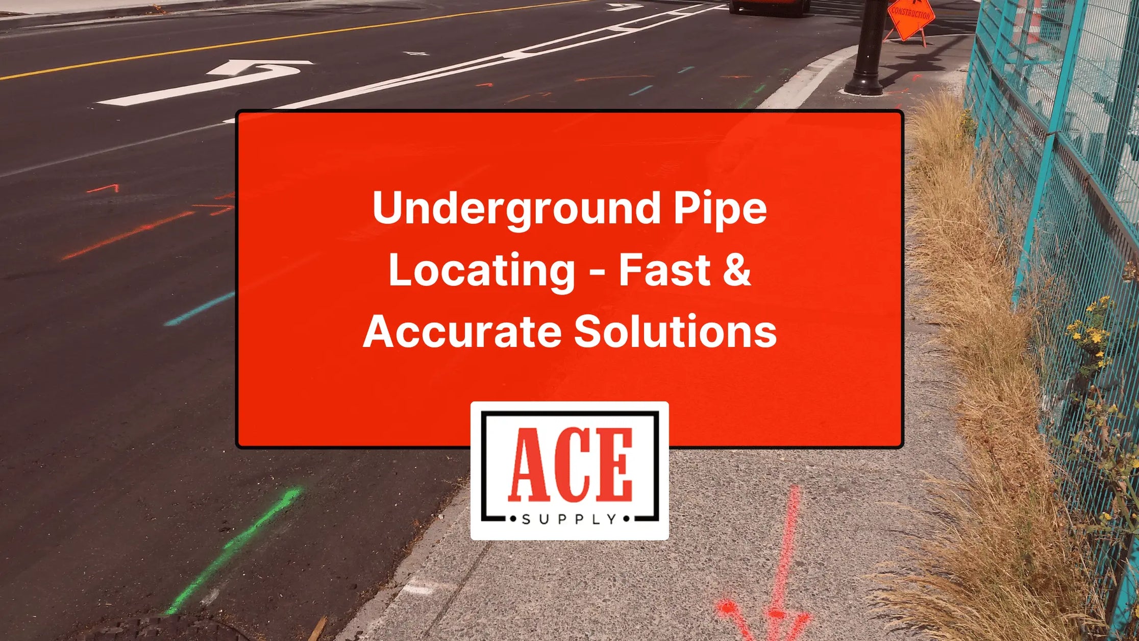 Underground Pipe Locating & Marking — ACE Supply