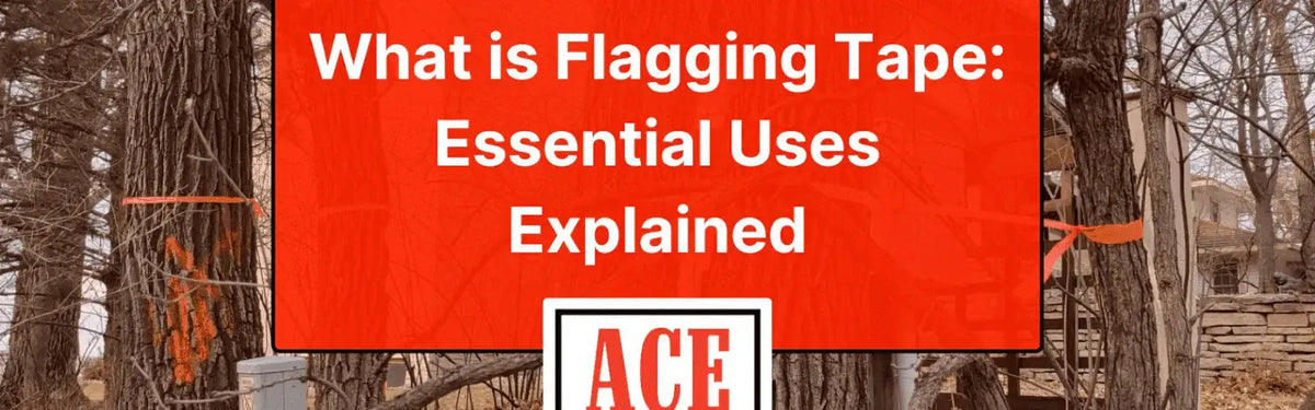 What Is Flagging Tape? Color Meanings, Uses, and How to Use It — ACE Supply