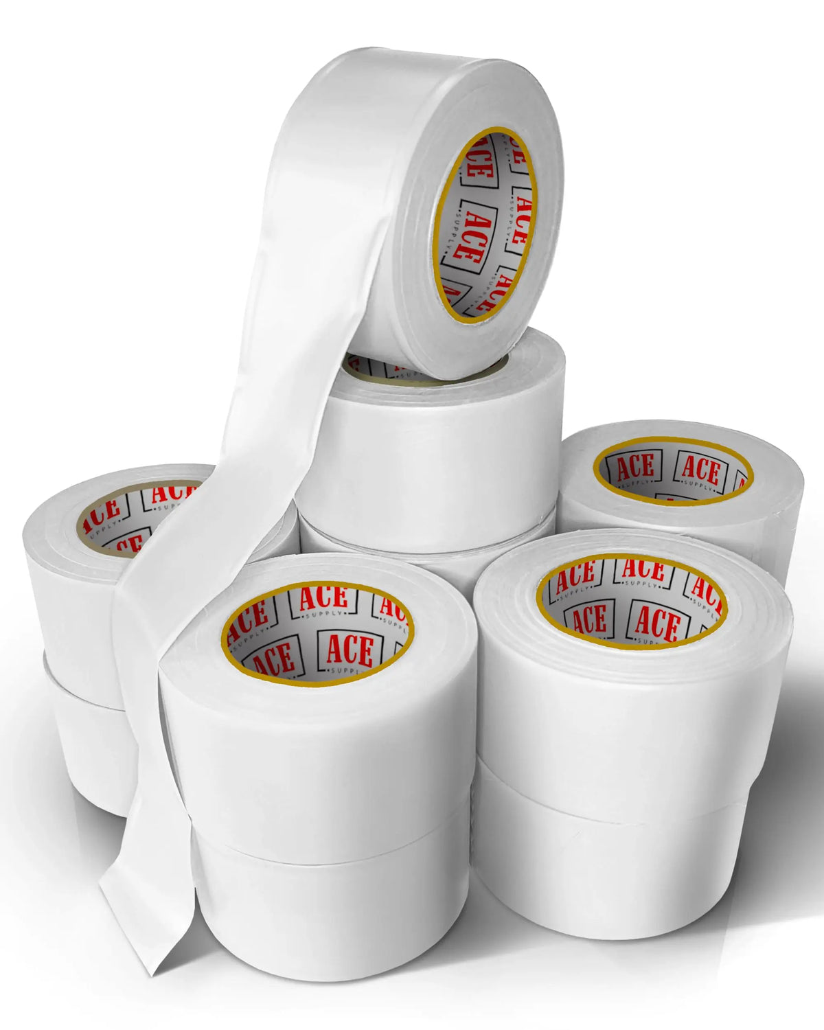 White Flagging Tape Survey Tape - Non-Adhesive 144 Pack - 1.5" Width ...