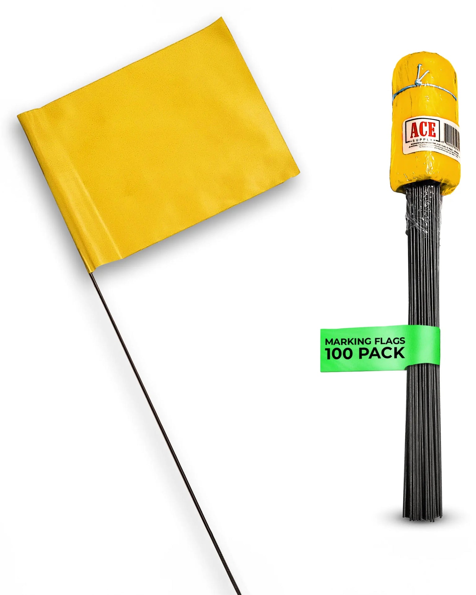 Bulk Marking Flag 100 Packs — ACE Supply