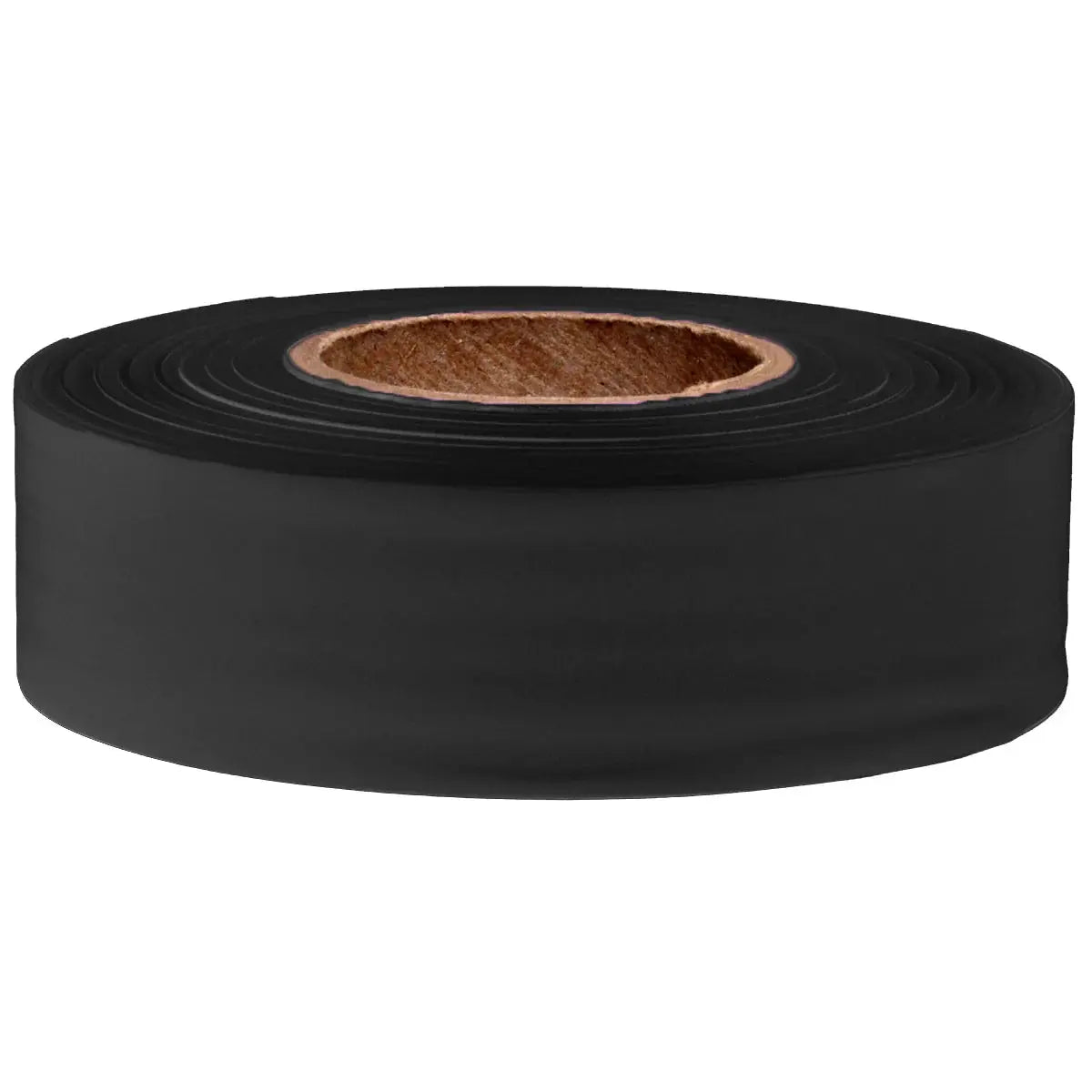 Presco Texas Flagging Tape - Black - 1 3/16" x 300' - 2 Mil - 12 Roll ...