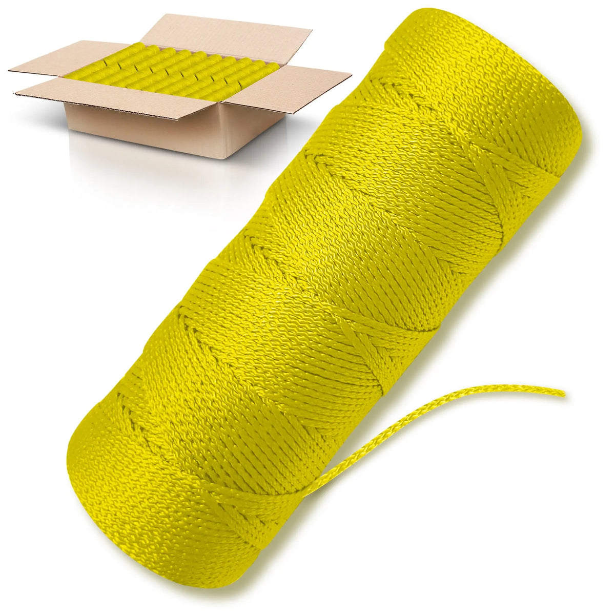 Durable Yellow Mason Line String Line - 1000 Ft Length — ACE Supply